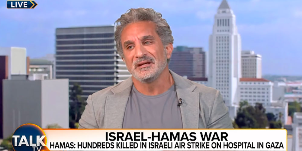 Bassem Youssef en interview magistrale sur le traitement de la Guerre